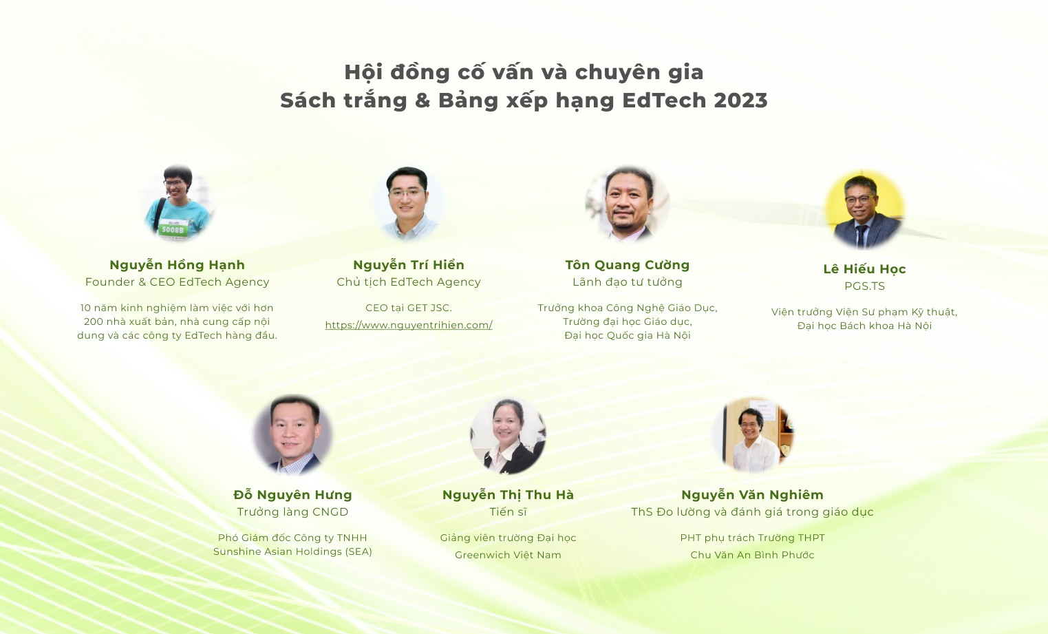 SÁCH TRẮNG & XẾP HẠNG EDTECH THƯỜNG NIÊN - Edtech Agency